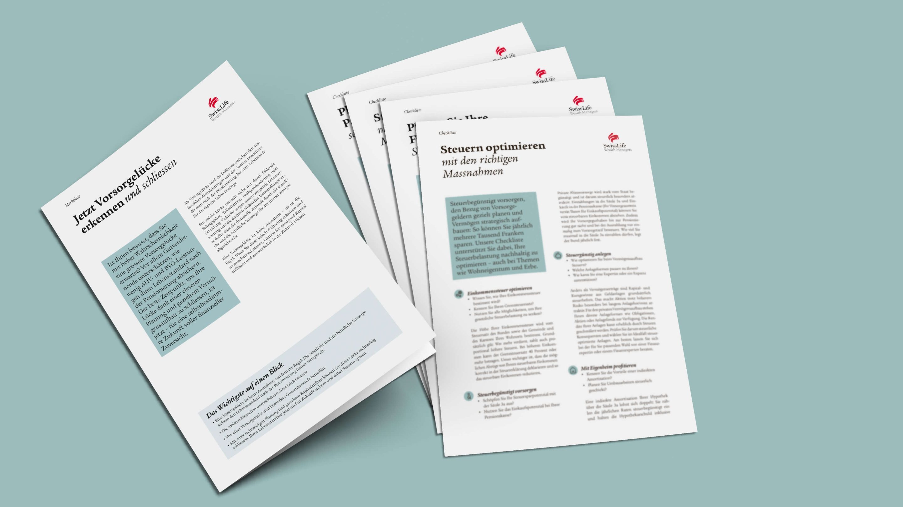 Merkblätter, Checklisten und mehr zu Pensionierung und Vermögensaufbau ...
